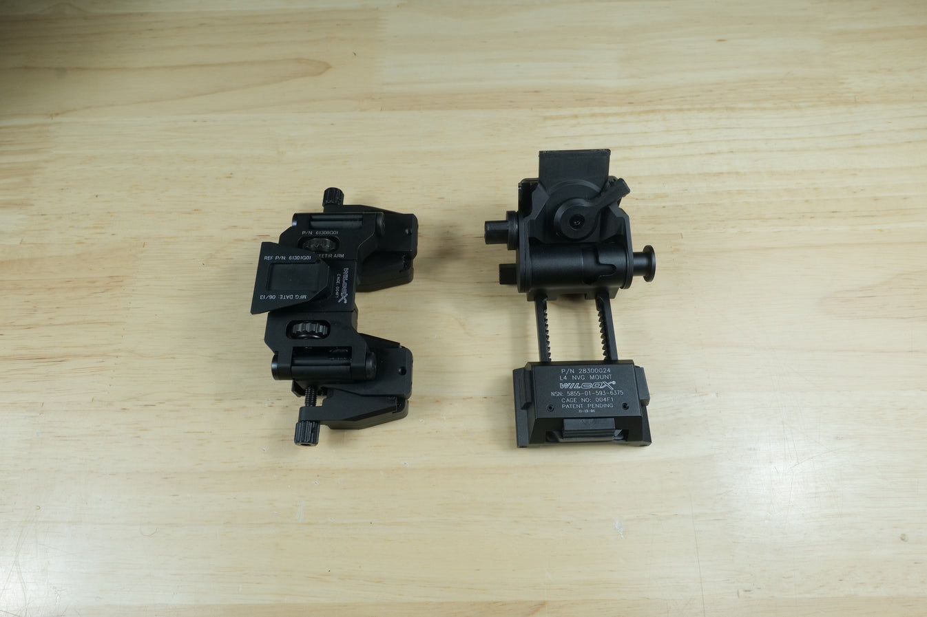 L4 G24 NVG Mount(Clone) + Dual Unit Bridge Mount - NVG30 Bino Setup ...