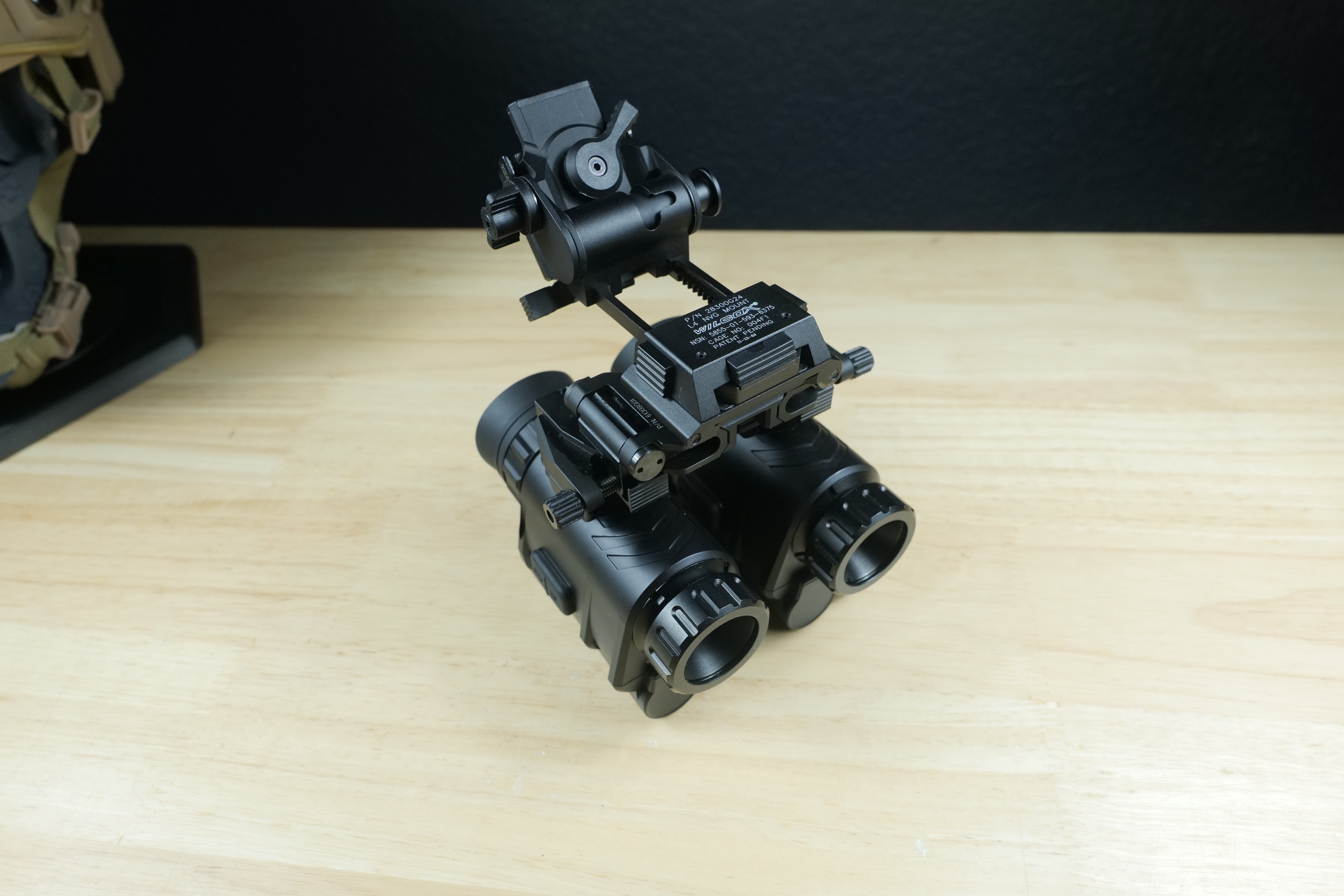 L4 G24 NVG Mount(Clone) + Dual Unit Bridge Mount - NVG30 Bino Setup ...