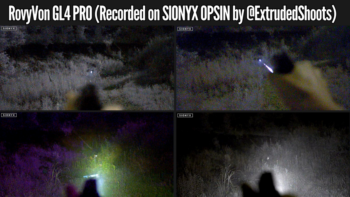 RovyVon GL4 Pro Rail Mounted Light IR Laser with Illuminator – Good ...