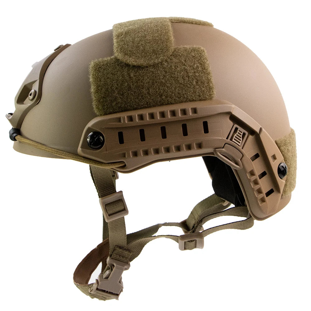 Bump Helmet - FAST Mount with Thickened ABS - Tan – Good Nite Gear